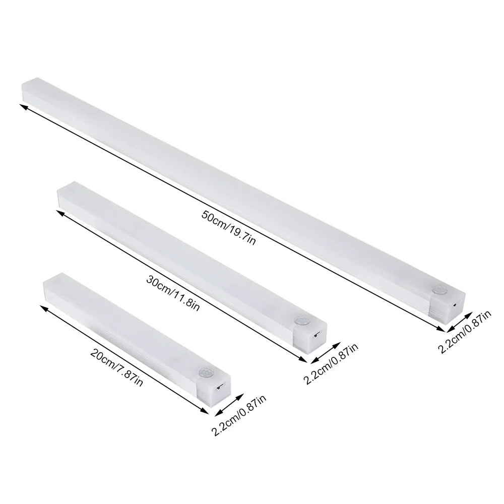 LED Motion Sensor Light Wireless LED Night Light Type C Rechargeable L ...