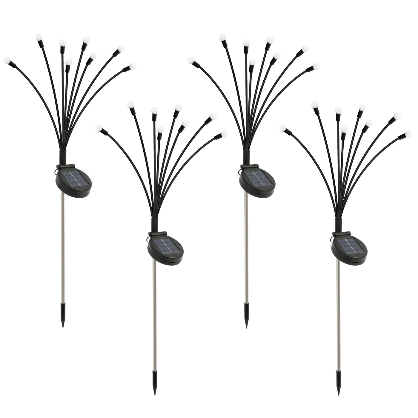 8-Head Solar Firefly Lights LED Solar Outdoor Decorative Garden Lights ...